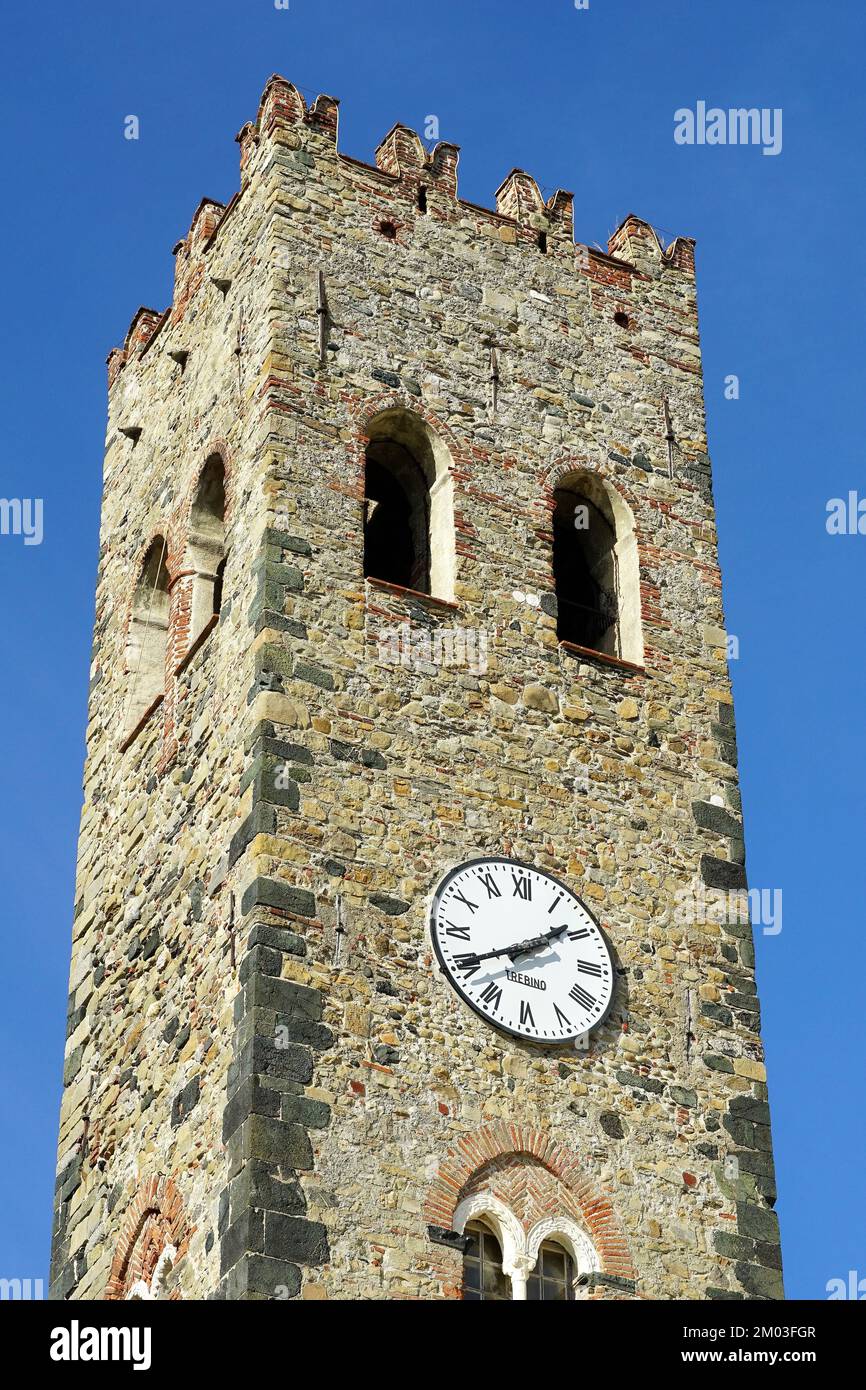 tower, Chiesa di San Giovanni Battista, church, Monterosso al Mare ...