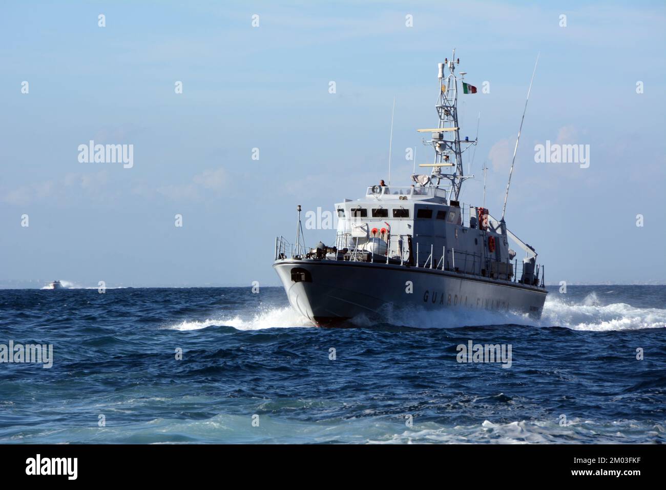 Italian navy boat hi-res stock photography and images - Alamy