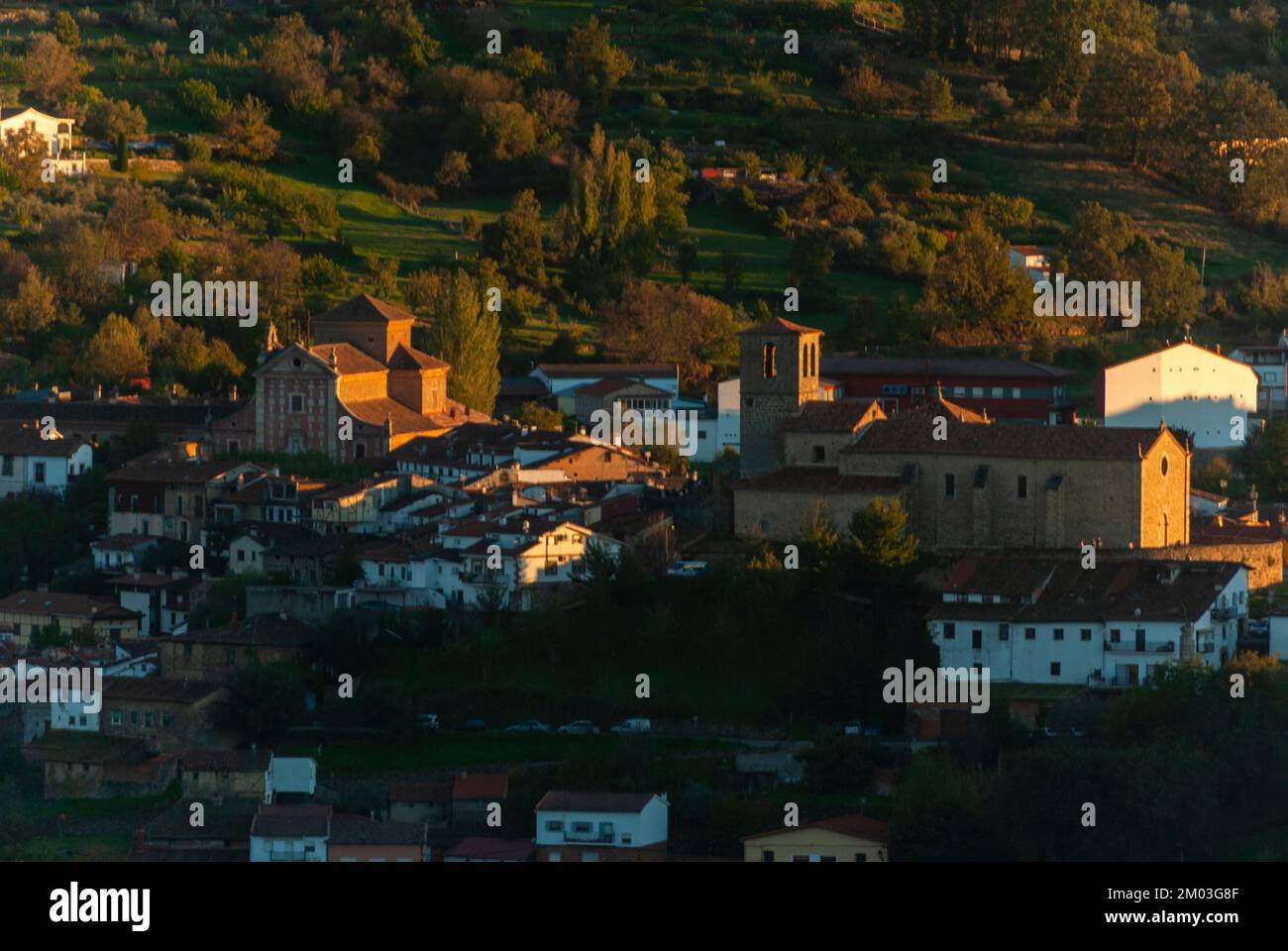 Panoramic view hervas church hi-res stock photography and images - Alamy