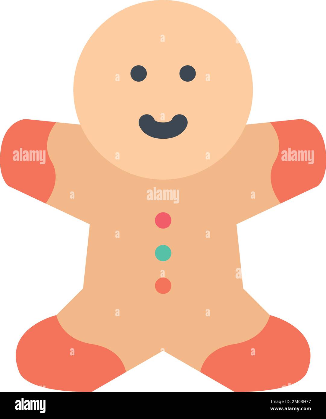 the christmas icons , gingerbread man Stock Vector Image & Art - Alamy
