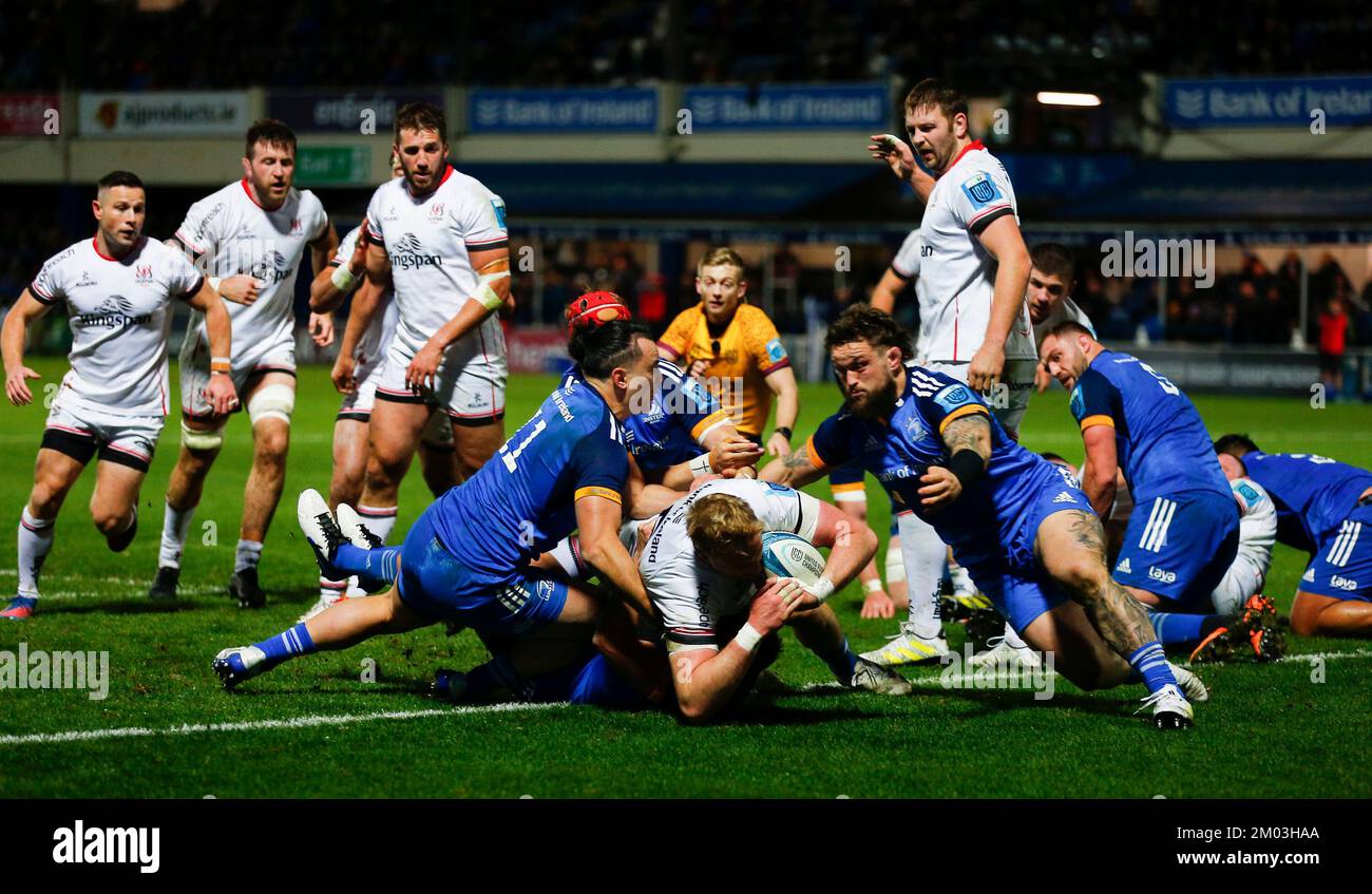 RDS Arena, Ballsbridge, Dublin, Ireland. 3rd Dec, 2022. United Rugby ...