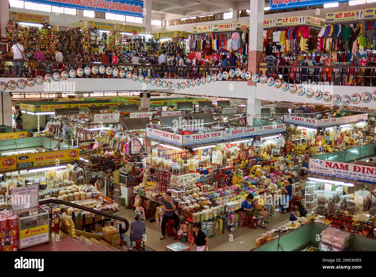 Cho Han Market Hanoi Vietnam Stock Photo - Alamy