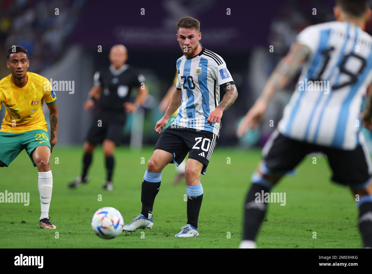 Al Rayyan, Qatar. 3rd Dec, 2022. Alexis Mac Allister (ARG) Football ...