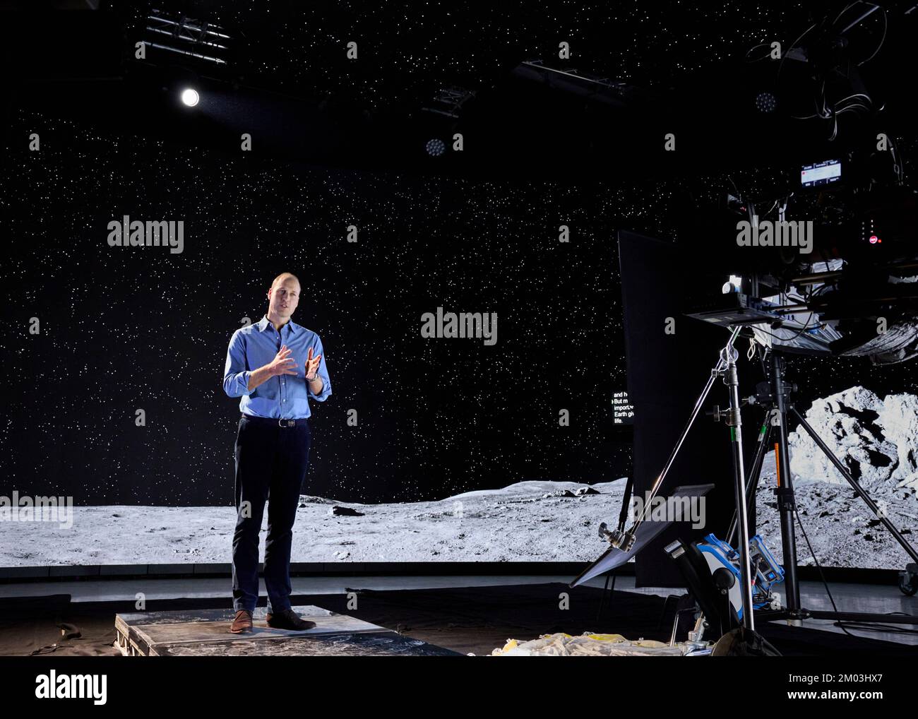 Prince William behind the scenes at the Earthshot Prize Boston 2022 in ...