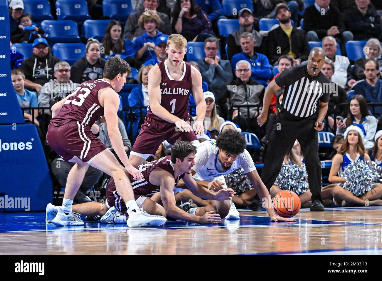 DECEMBER 03, 2022: Saint Louis Billikens forward Jake Forrester (10 ...