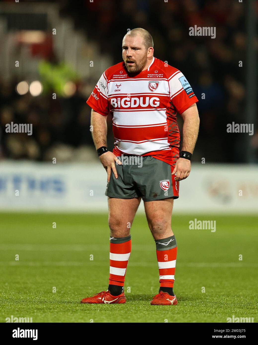 Fraser Balmain of Gloucester Rugby during the Gallagher Premiership ...