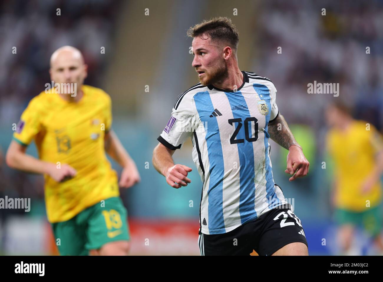Al Rayyan, Qatar. 3rd Dec, 2022. Alexis Mac Allister (ARG) Football ...