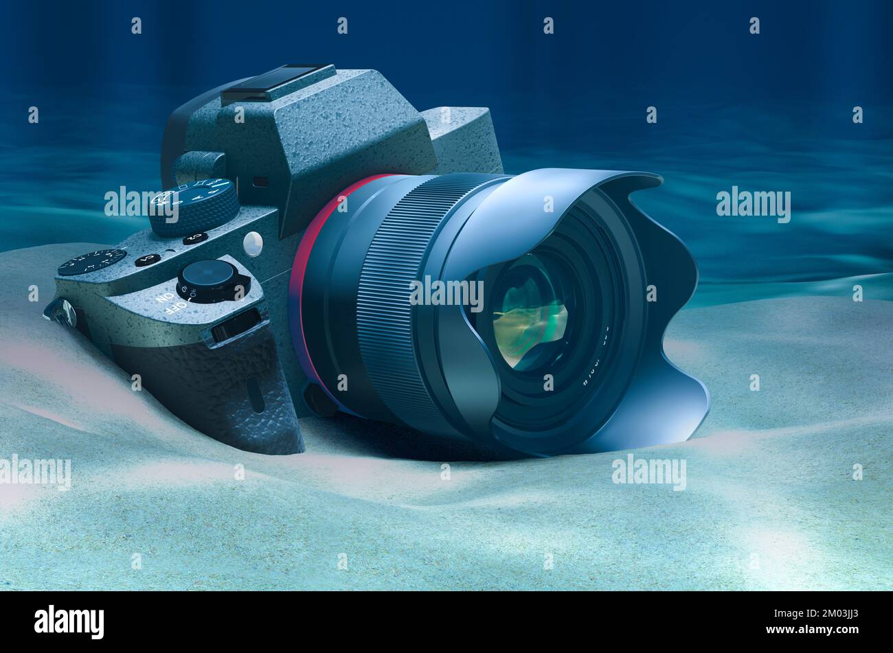 Deep sea underwater video camera hi-res stock photography and images ...