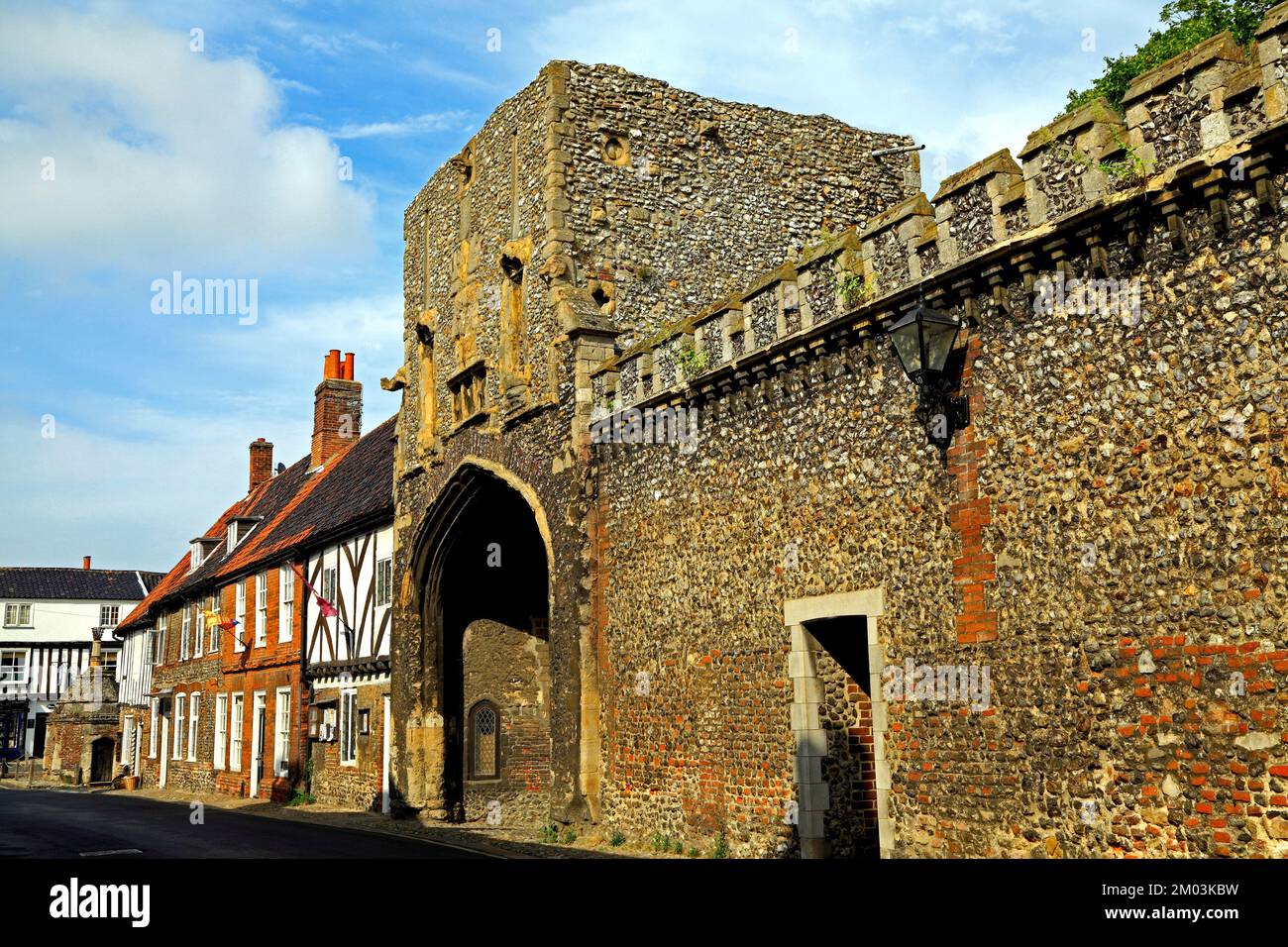 Walsingham, Norfolk, Priory Gatehouse, High Street, 15th century ...