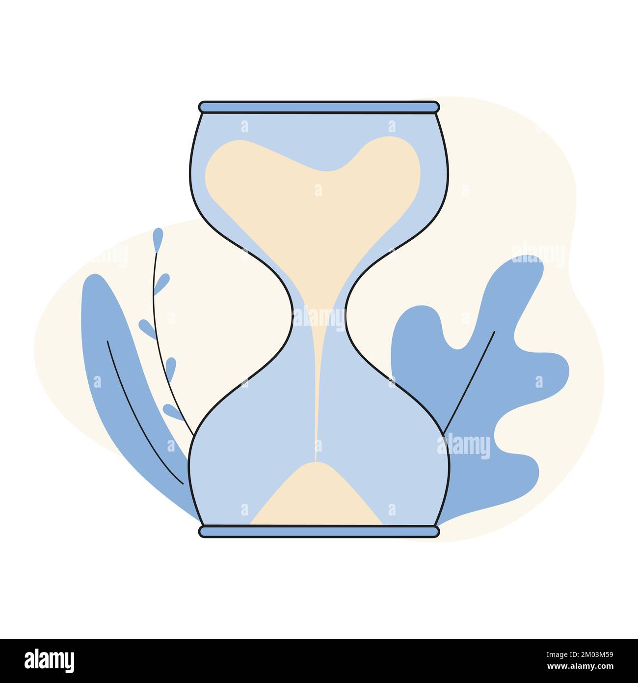 Hourglass icon. Flat illustration of hour glass timer vector icon for ... Hourglass icon. Flat illustration of hour glass timer vector icon for ...