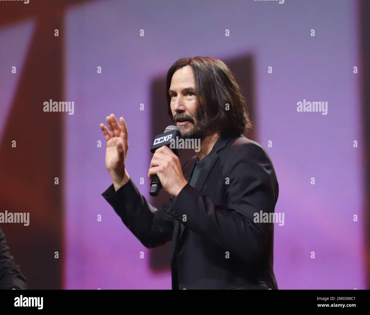 Sao Paulo, Sao Paulo, Brasil. 4th Dec, 2022. (INT) Canadian actor Keanu ...