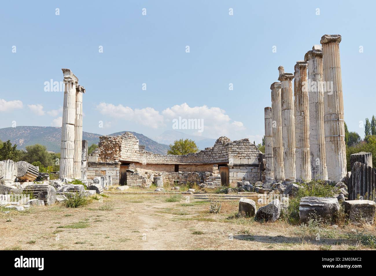 The Temple of Aphrodite at Aphrodisias Stock Photo - Alamy
