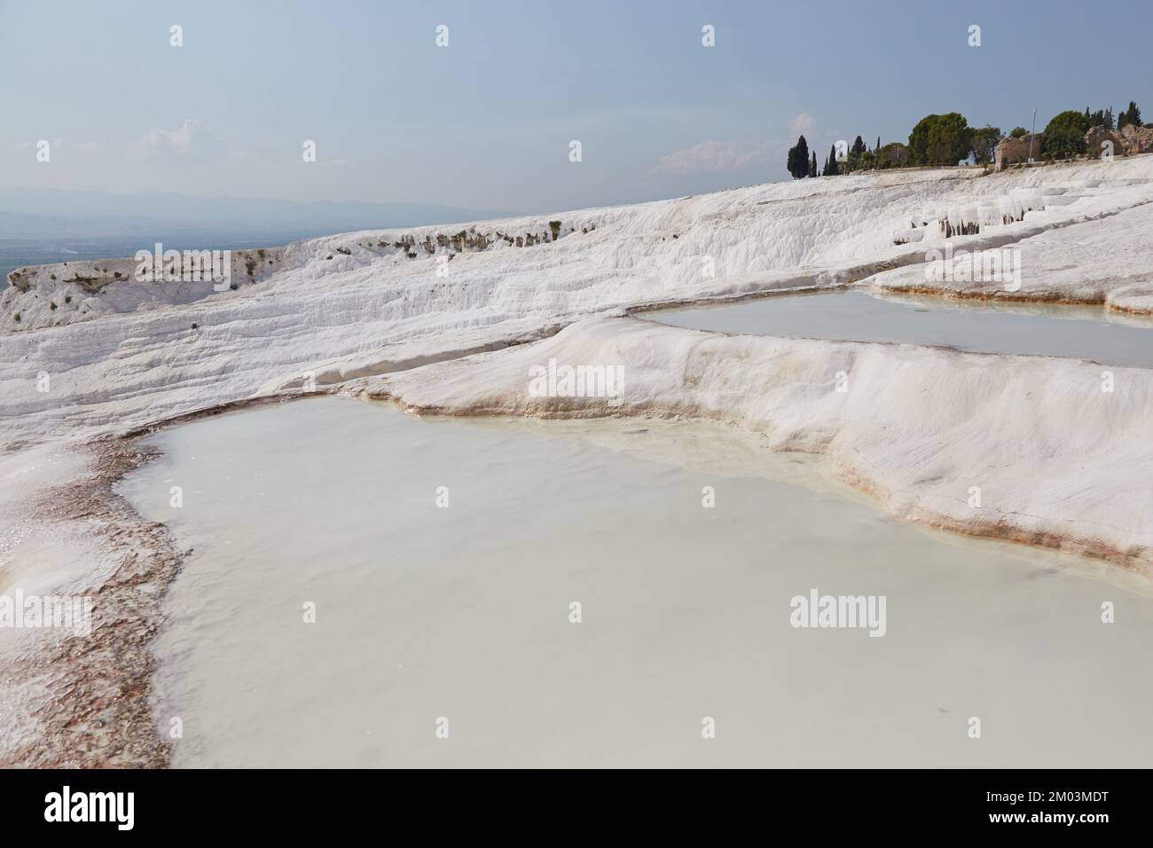 The Stunning Travertine Pools of Pamukkale, Turkey Stock Photo - Alamy