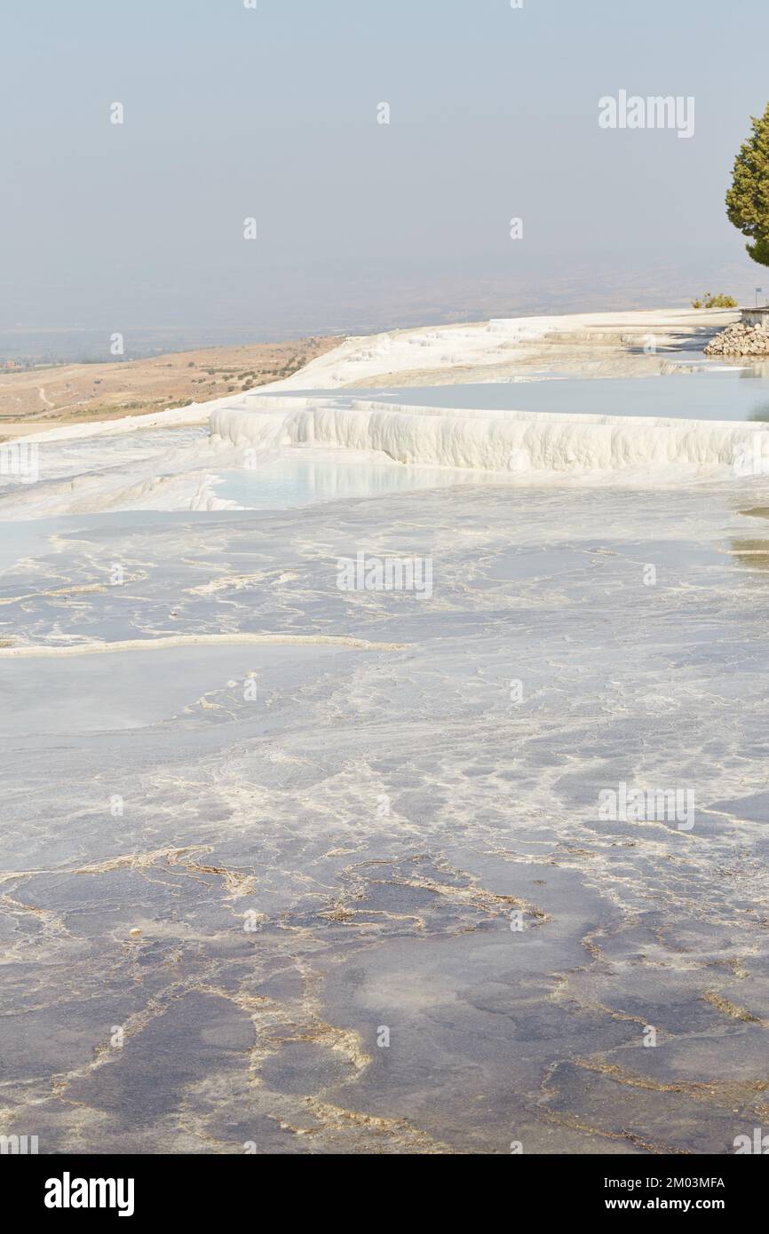 The Stunning Travertine Pools of Pamukkale, Turkey Stock Photo - Alamy