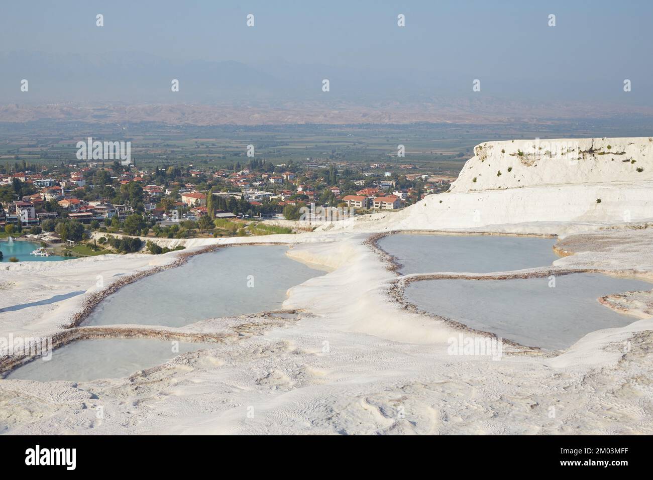 The Stunning Travertine Pools of Pamukkale, Turkey Stock Photo - Alamy