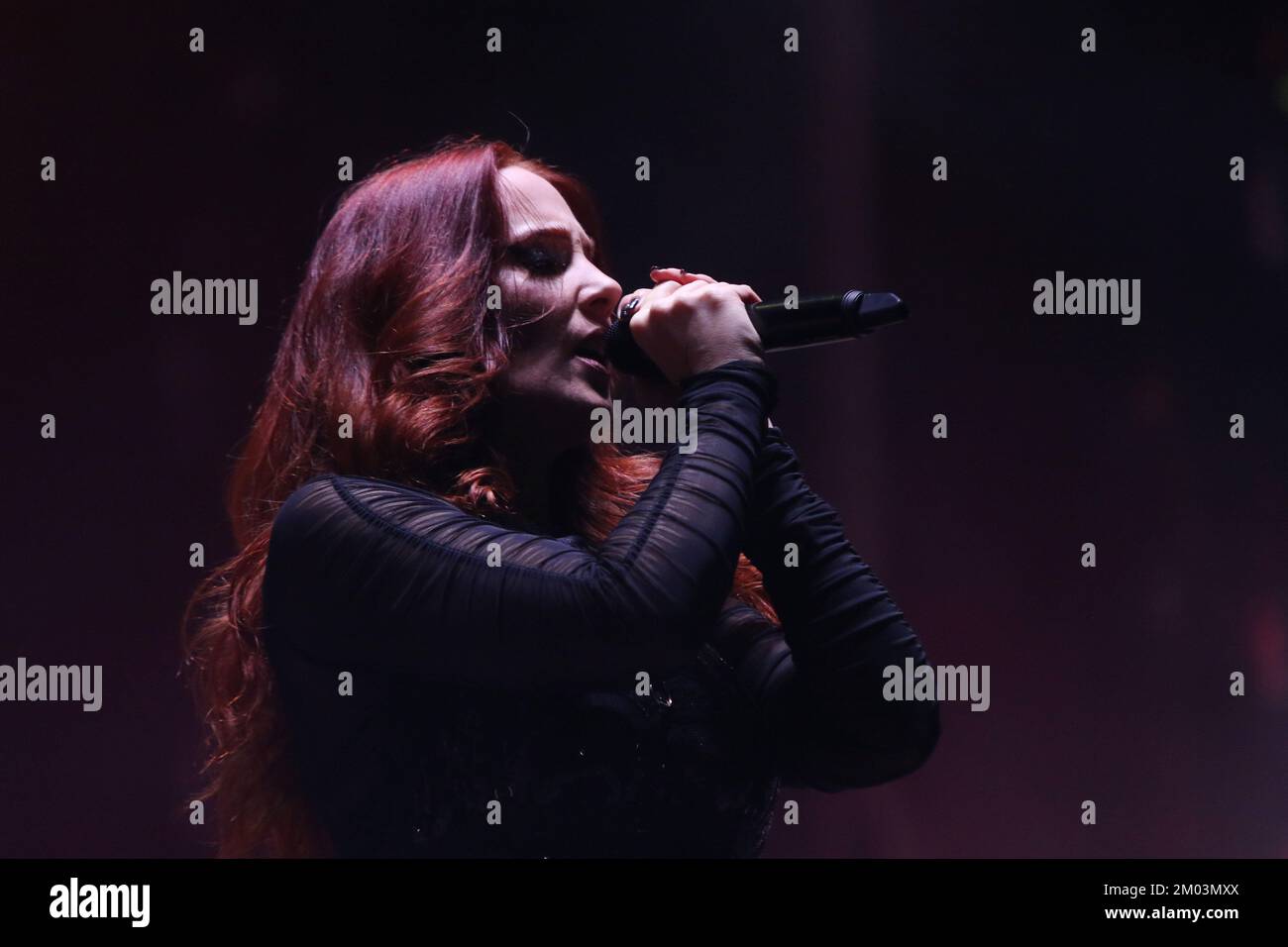 December 2, 2022, Toluca, Mexico: Simone Simons Lead vocalist of the ...