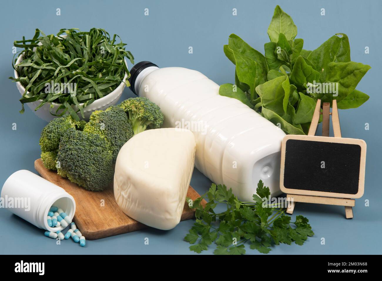 main sources of calcium for the body to help fight osteoporosis Stock ...
