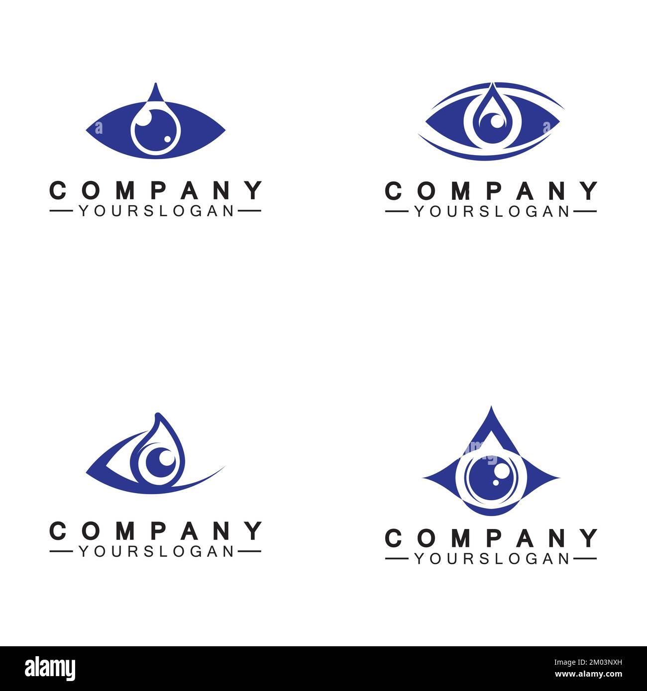 Eye drop logo icon design template Stock Vector Image & Art - Alamy