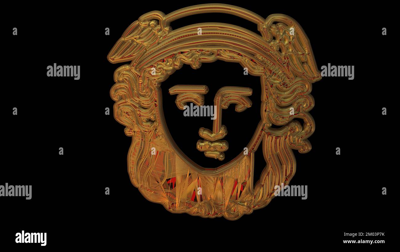 A 3D Illustration of art from the era of the ancient Roman Empire. This ...
