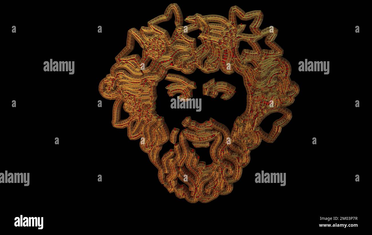 A 3D Illustration of art from the era of the ancient Roman Empire. This ...