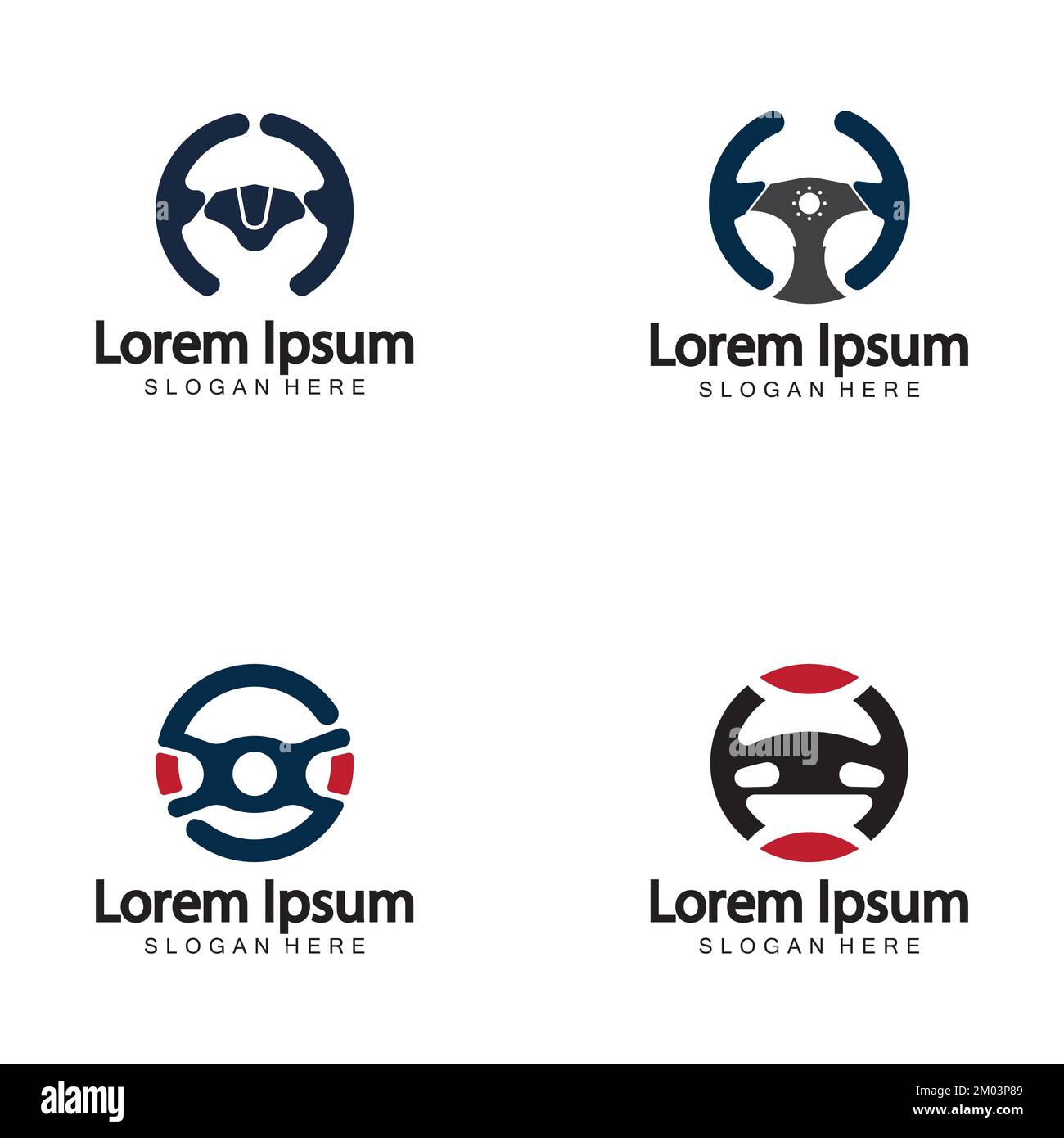 Steering wheel logo. Vector illustration Stock Vector Image & Art - Alamy