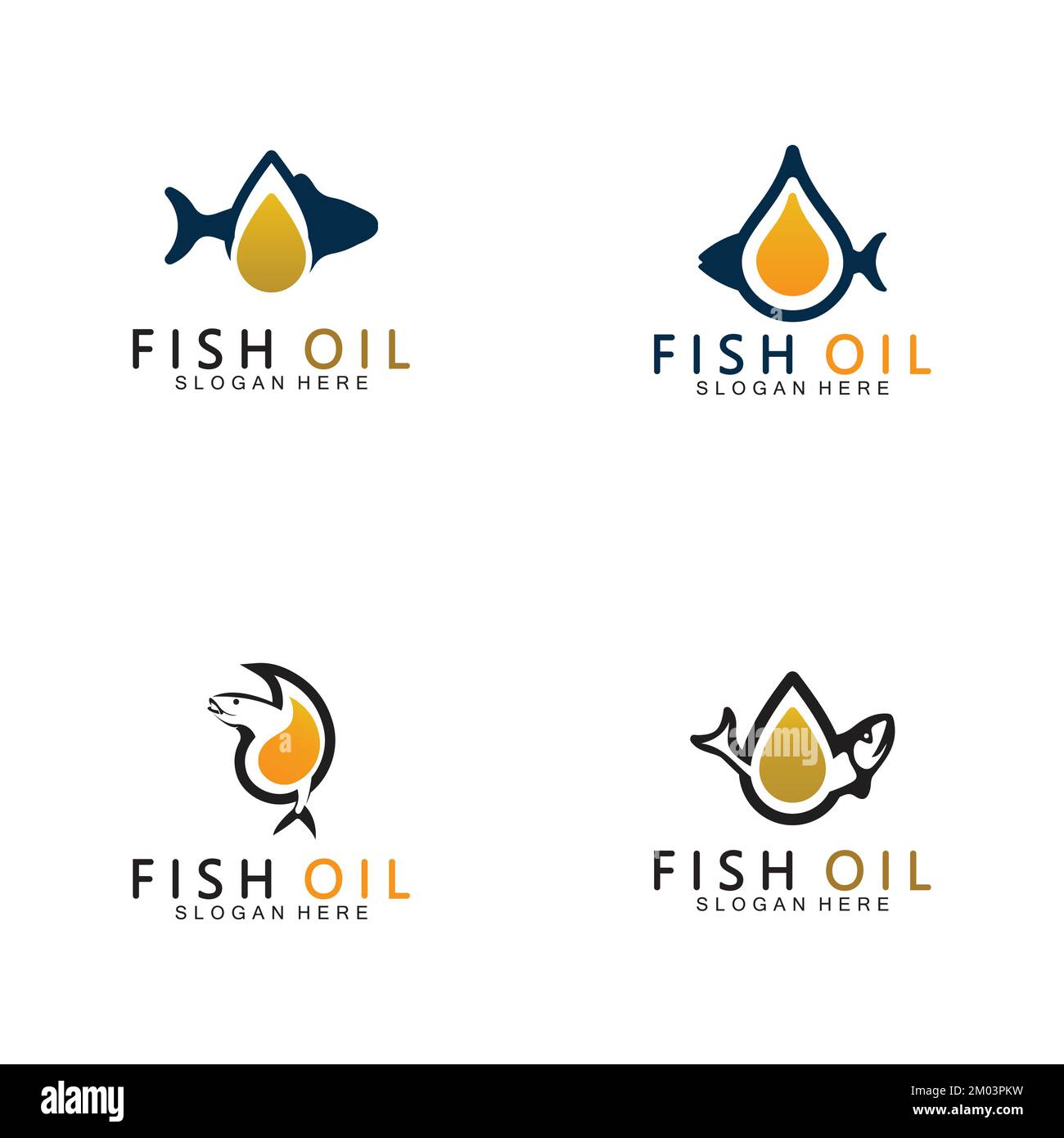 Fish oil logo vector illustration template Stock Vector Image & Art - Alamy
