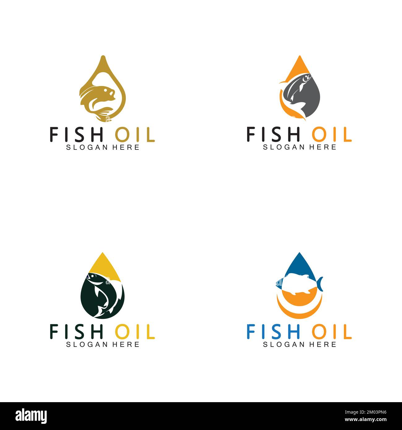 Fish oil logo vector illustration template Stock Vector Image & Art - Alamy