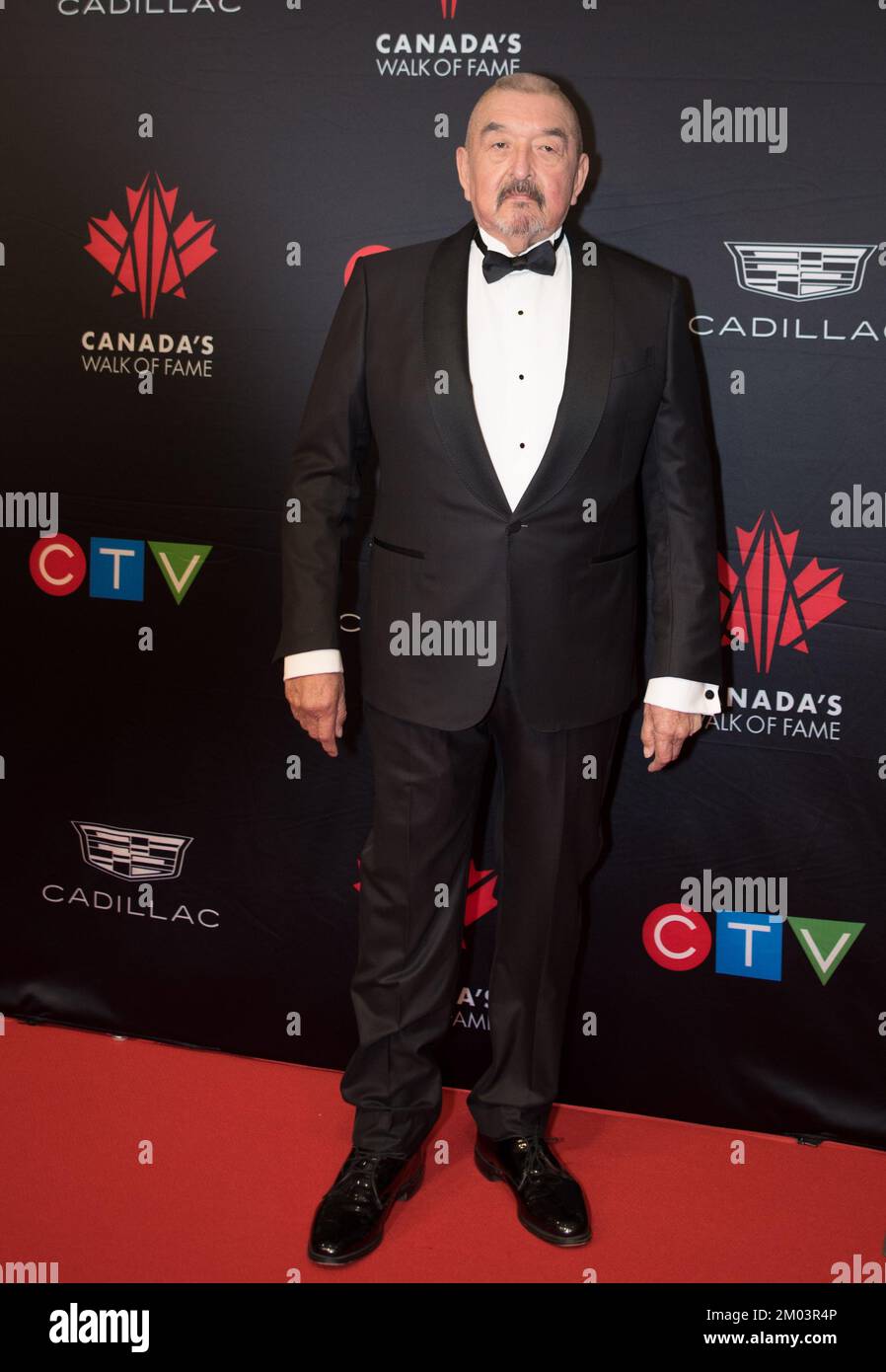 Graham Green, 2021 inductee, poses for a photograph on the red carpet ...