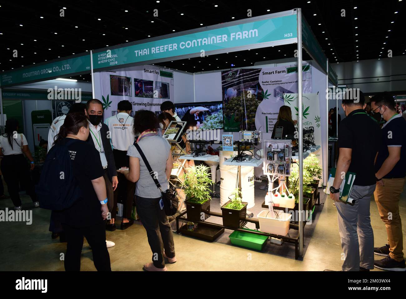 Bangkok, Thailand. 3rd Dec, 2022. The atmosphere inside the event ...