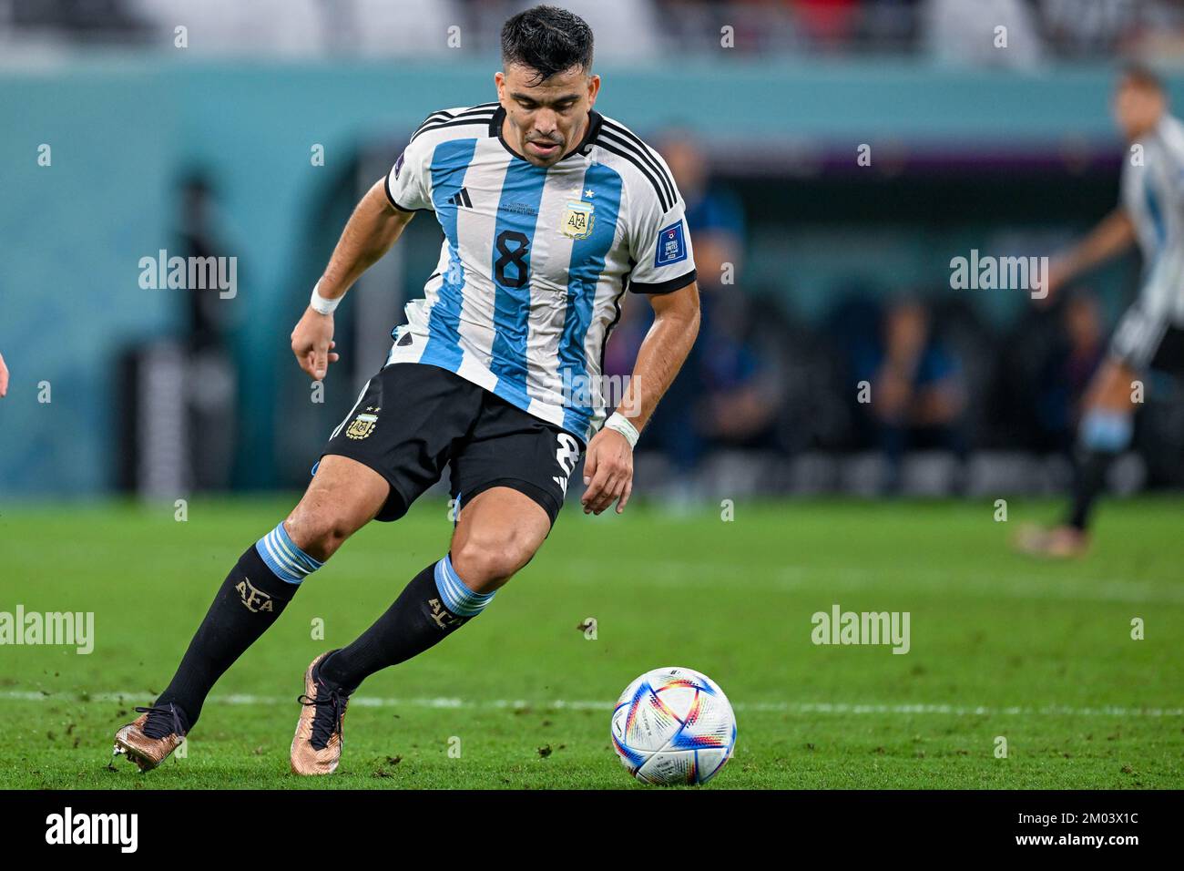 Marcos Acuna of Argentina during the FIFA World Cup Qatar 2022 Round 16 ...
