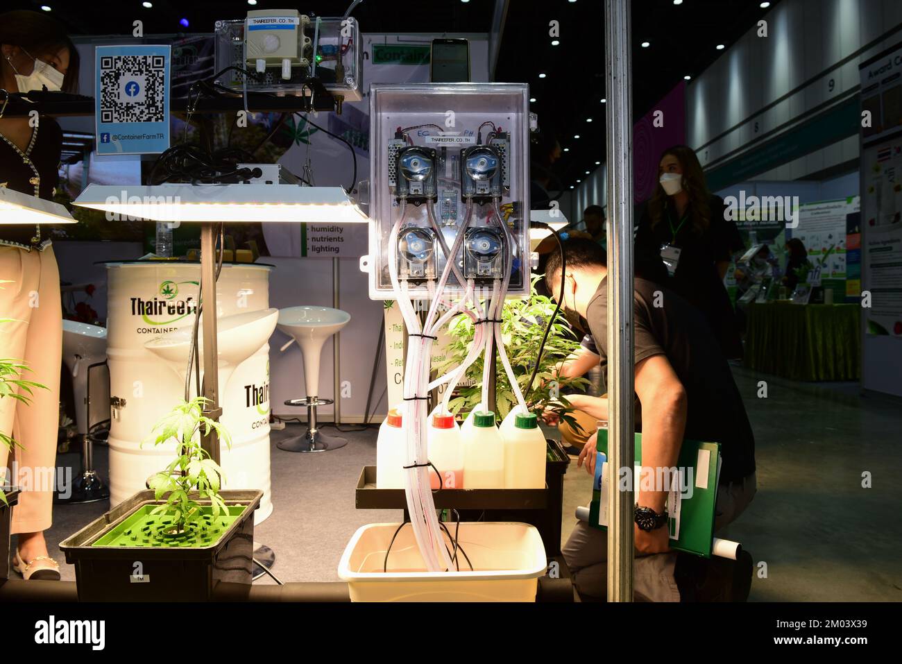 Bangkok, Thailand. 3rd Dec, 2022. The atmosphere inside the event ...