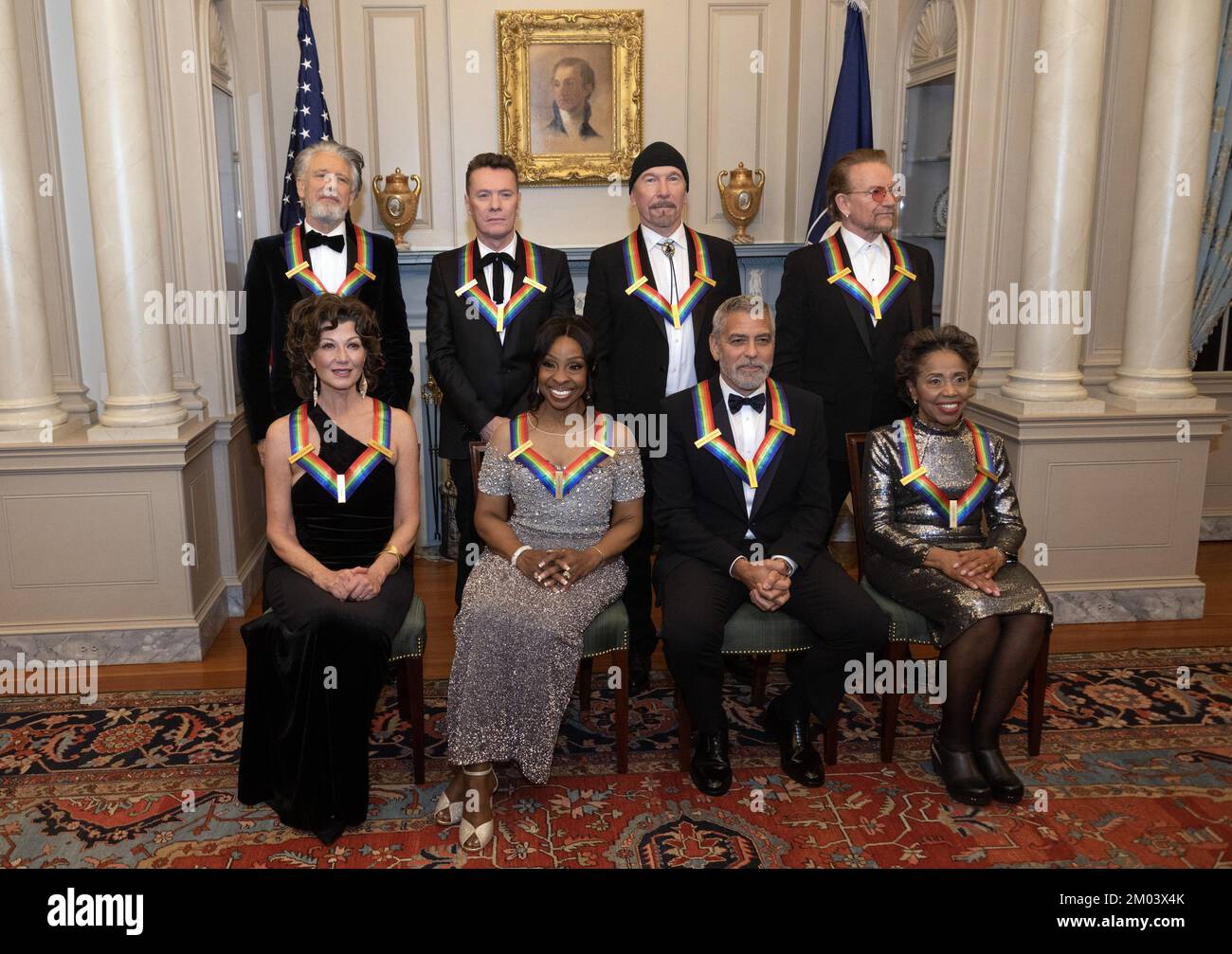 Washington DC, USA. 03rd Dec, 2022. The recipients of the 45th Annual ...