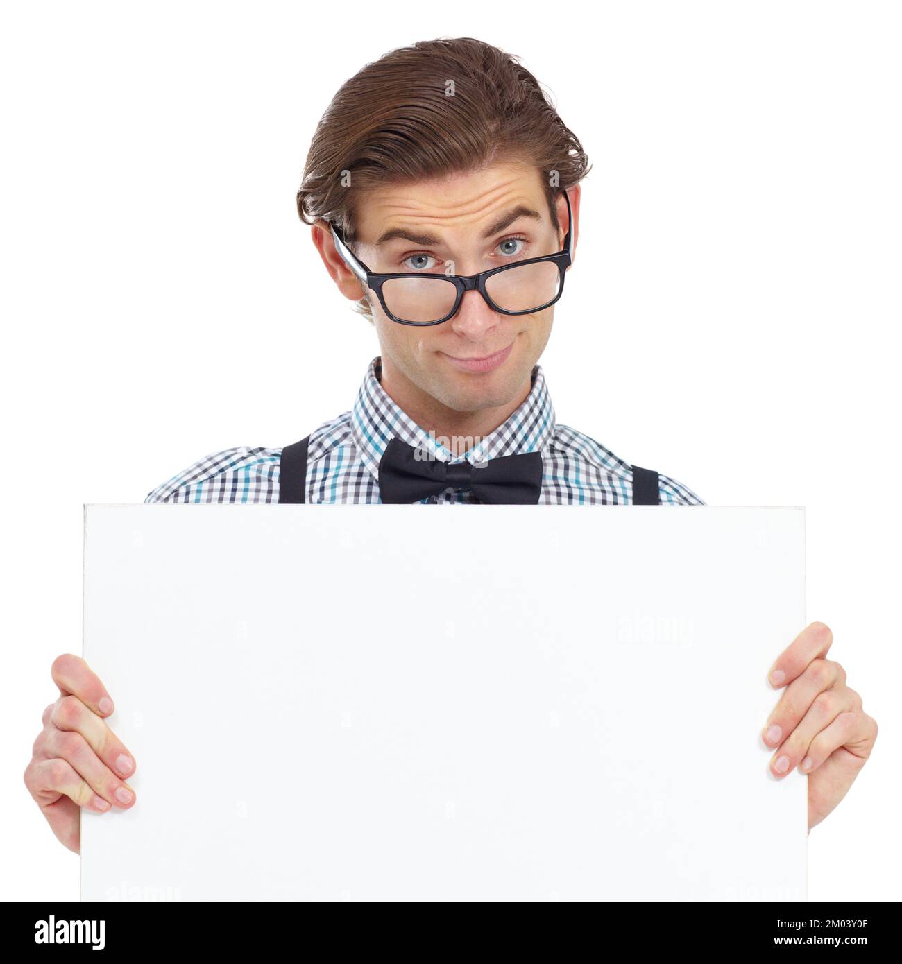 Does this copyspace to your requirements. Portrait of a young man ...