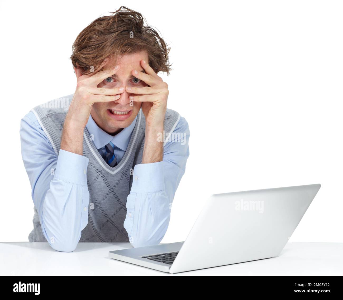 Man freaking out Cut Out Stock Images & Pictures - Alamy