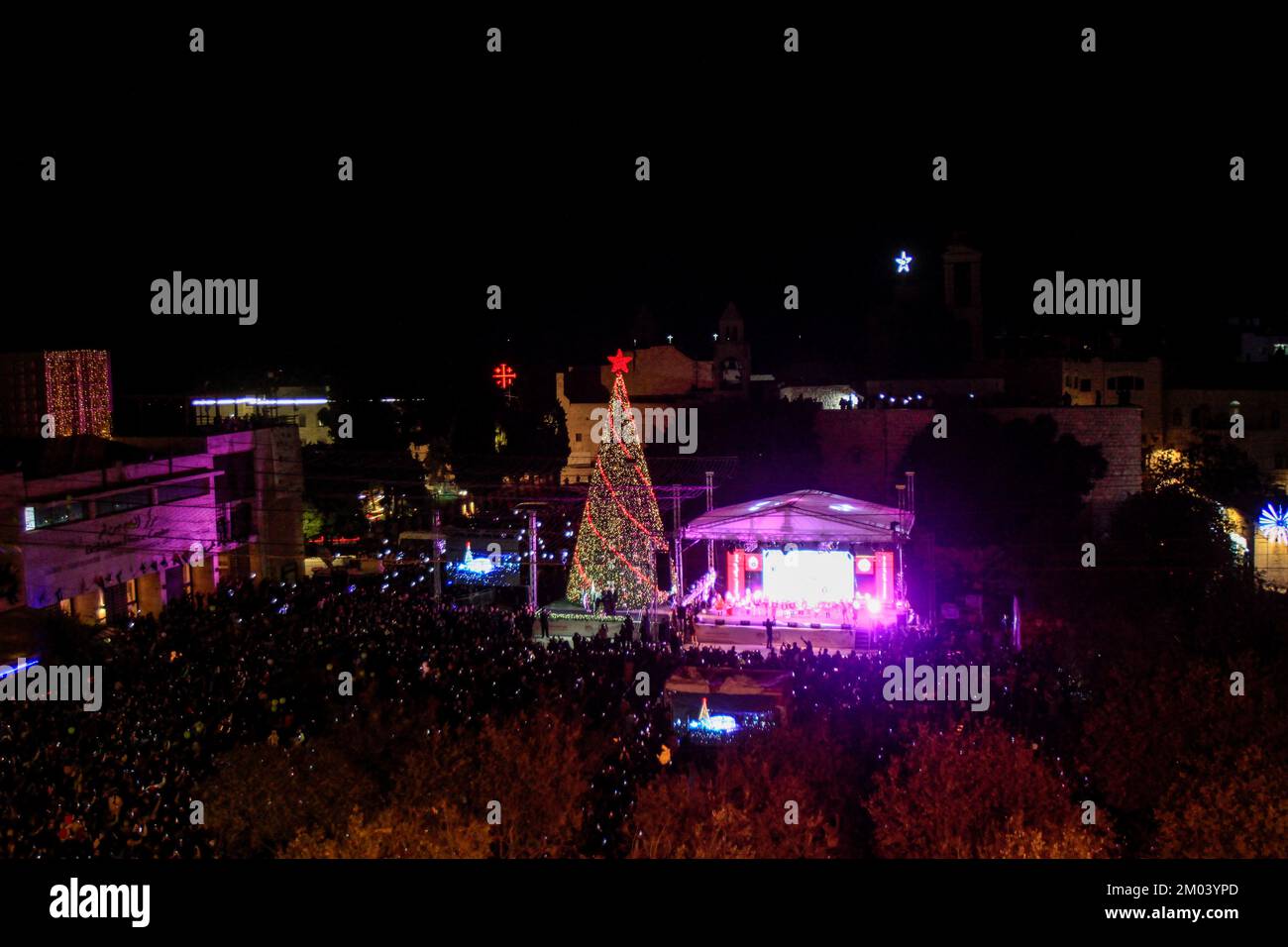 Palestine bethlehem holiday christmas hi-res stock photography and ...