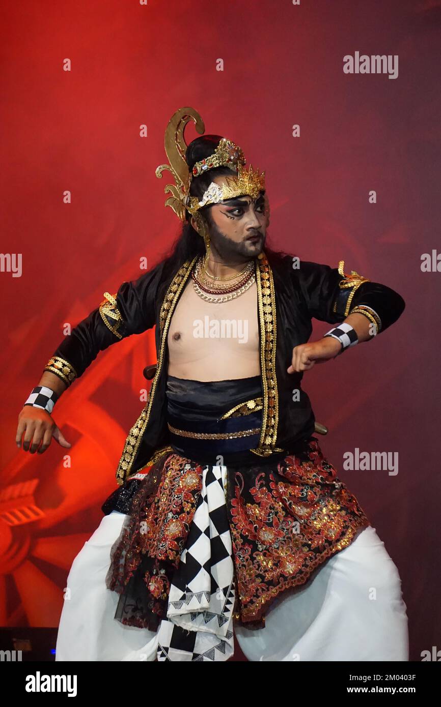 The theatrical of kresnayana with the title Krishna harimurti (Krishna ...