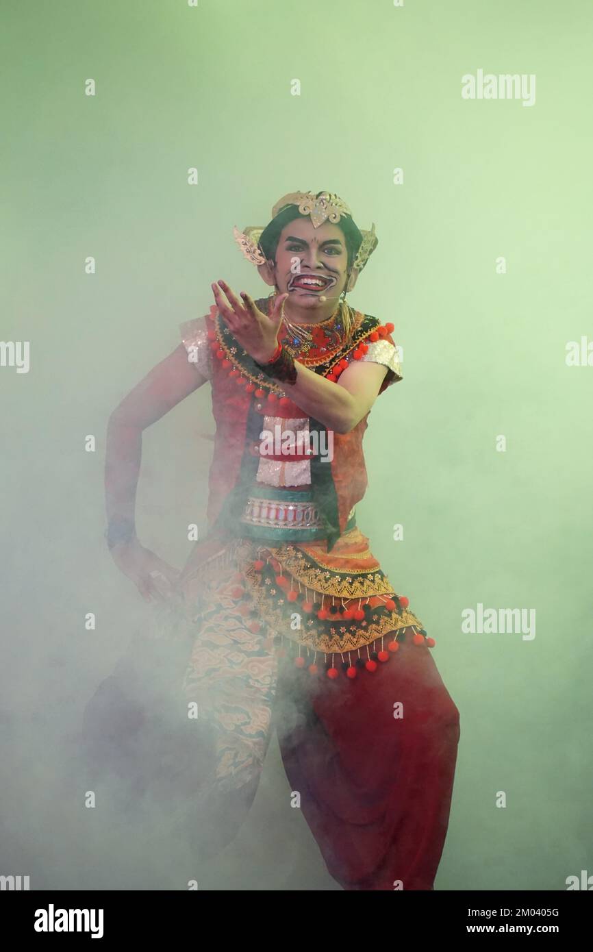 The theatrical of kresnayana with the title Krishna harimurti (Krishna ...