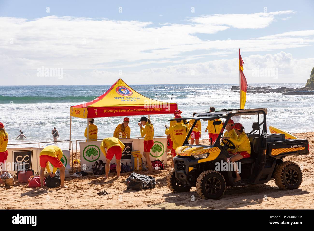 Surf rescue patrol, volunteer lifeguards surf rescue team from Palm ...