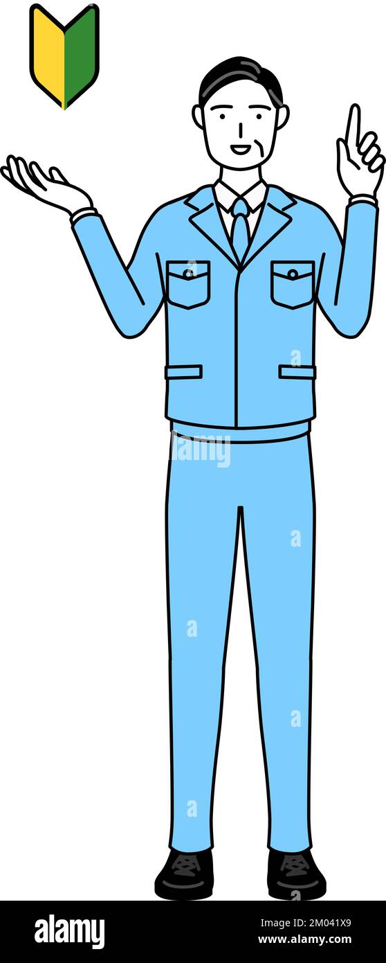 Management, managers, plant manager, a man in work wear showing the ...