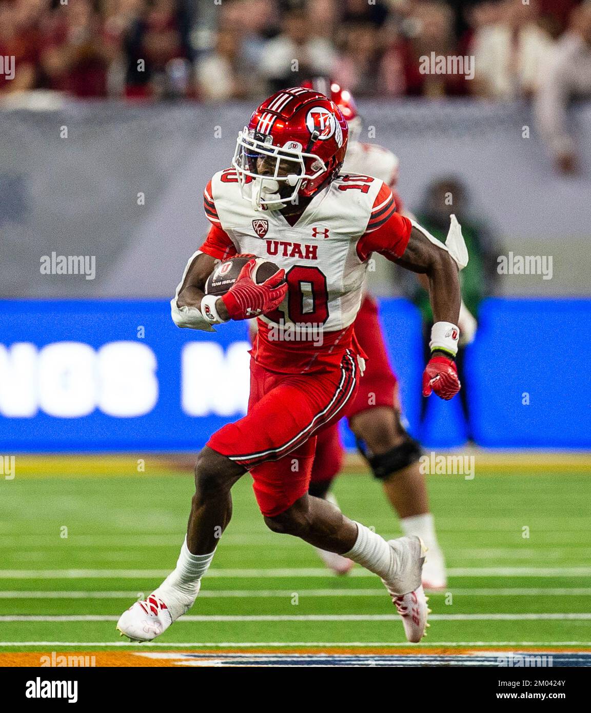 Allegiant Stadium. 02nd Dec, 2022. NV U.S.A Utah Utes wide receiver ...