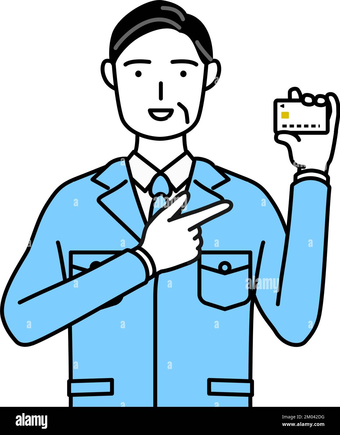 Management, managers, plant manager, a man in work wear recommending ...