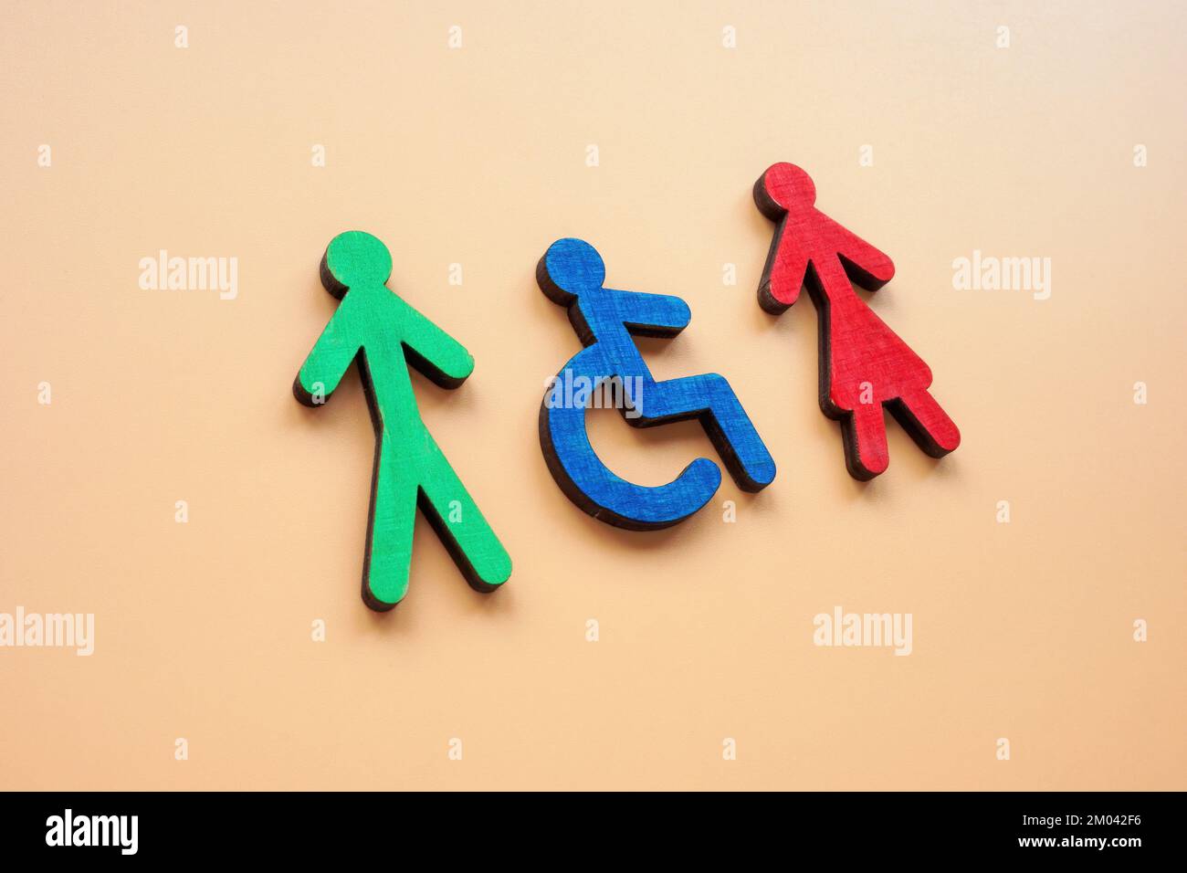 Figures of different colors as a symbol of inclusiveness and diversity ...