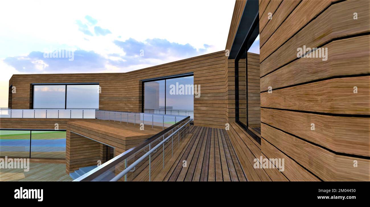 Longlife relible wooden material as a finishing of the normal ...