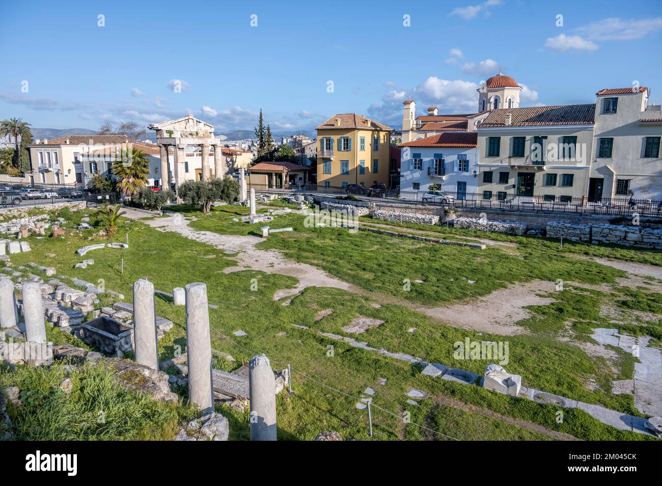 Roman Agora of Athens, Athens, Attica, Greece, Europe Stock Photo - Alamy