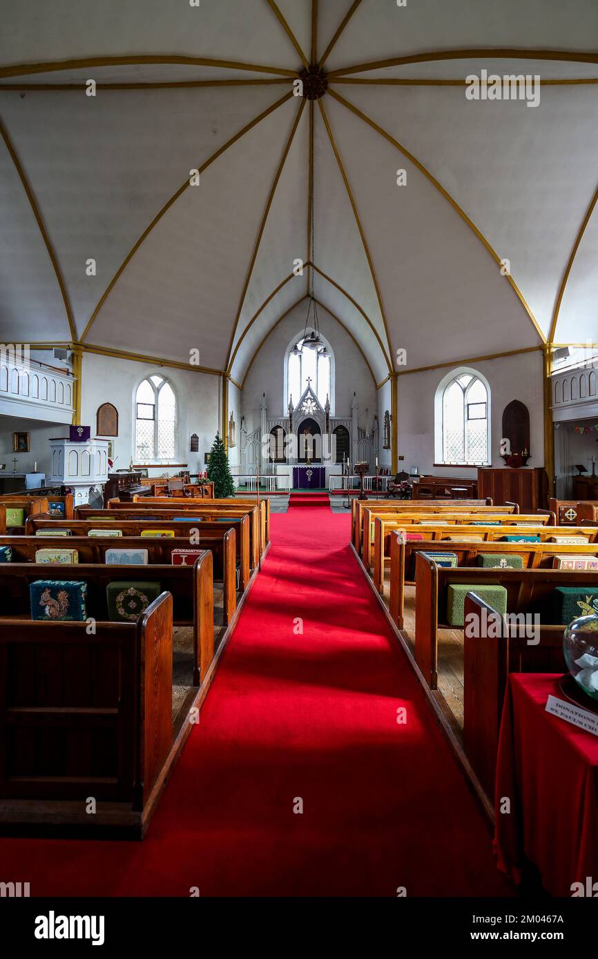 St Paul's church, Parkend, Forest of Dean, Gloucestershire Stock Photo ...