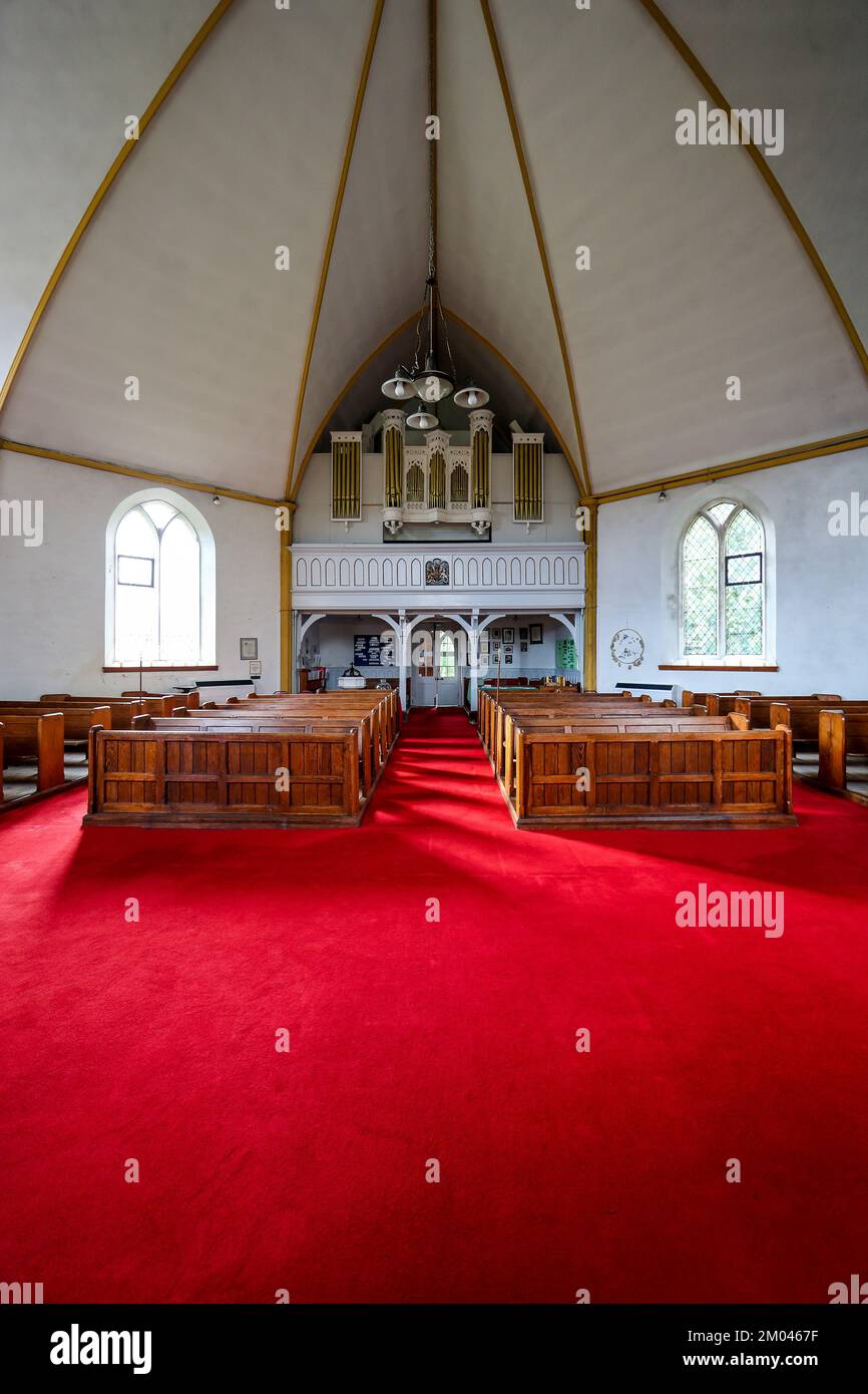 St Paul's church, Parkend, Forest of Dean, Gloucestershire Stock Photo ...