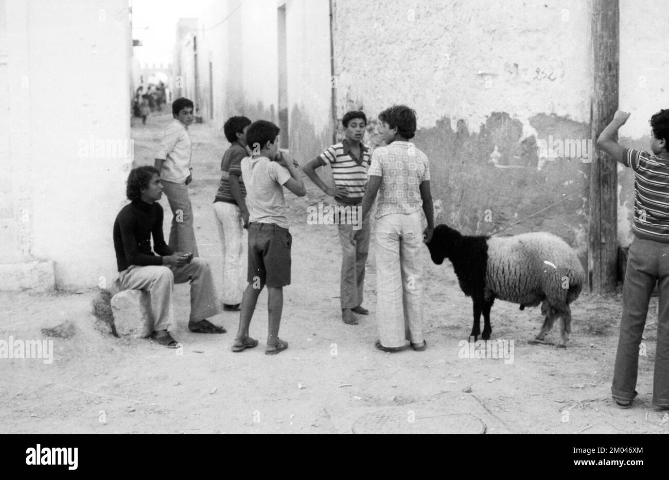 Country and people, old town on 05.09.1980 in Sousse, TUN, Tunisia ...