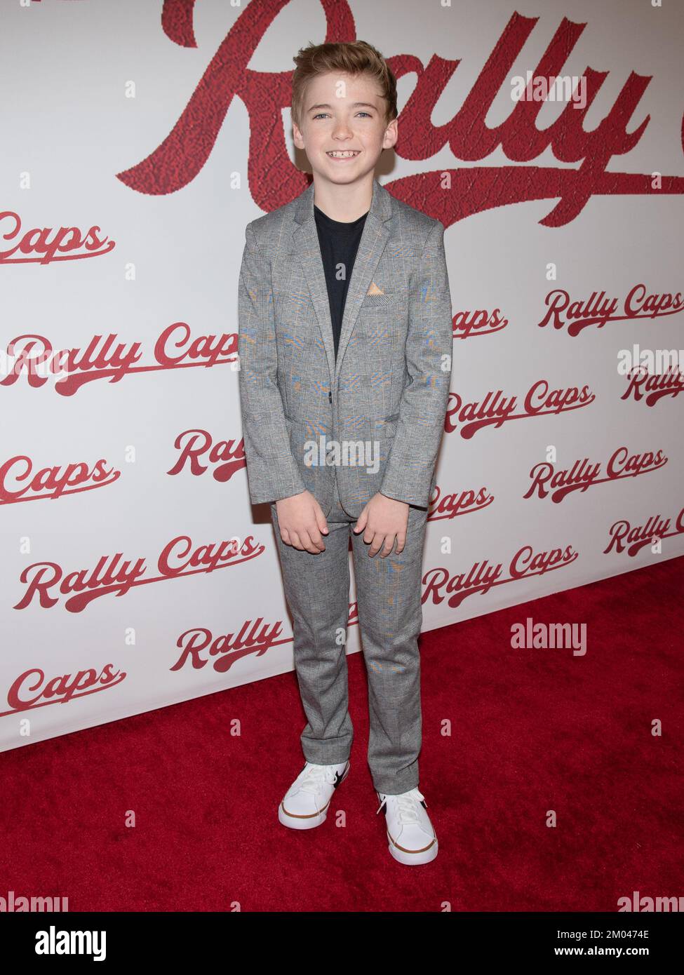 December 3, 2022, Hollywood, California, USA: Carson Minniear attends private red carpet ...