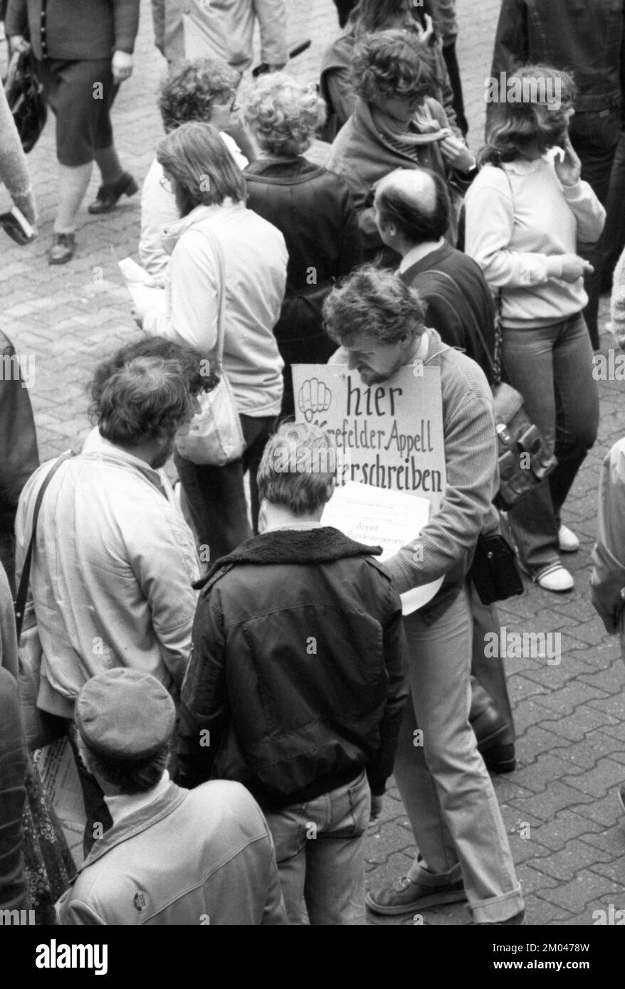 The 19th Protestant Church Congress in June 1981, Germany, Europe Stock ...