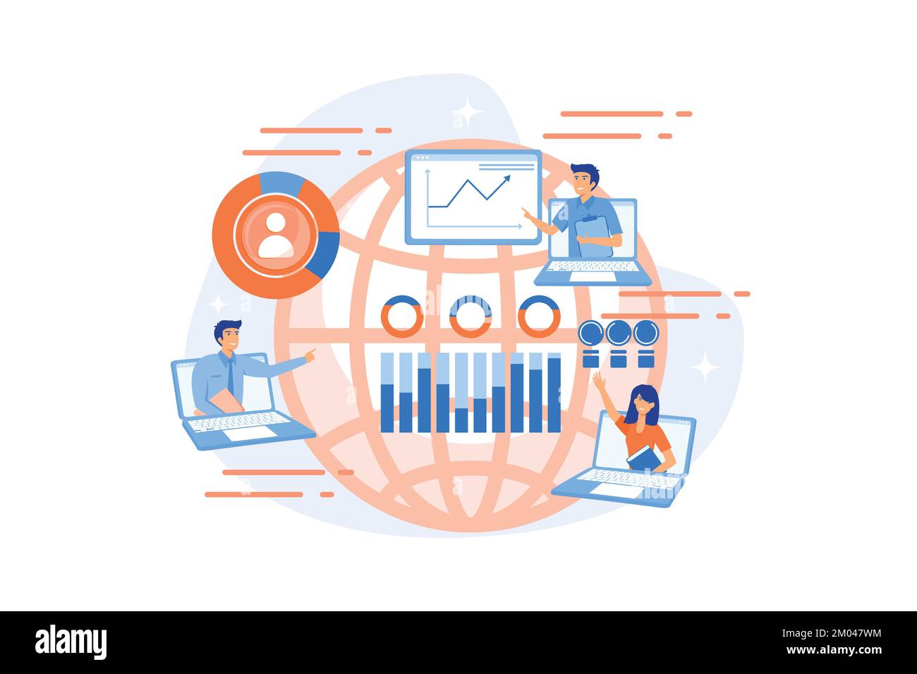 Digital demonstration Stock Vector Images - Alamy